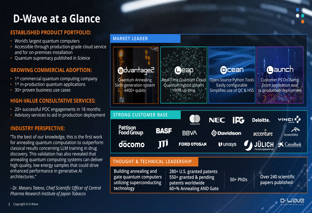 D-Wave Q3 2025 presentation: Revenue doubles as quantum computing ...