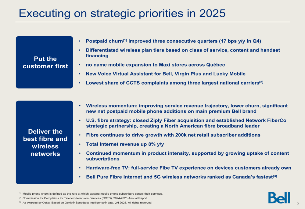 BCE Q4 2025 slides: Digital growth accelerates amid U.S. fibre ...