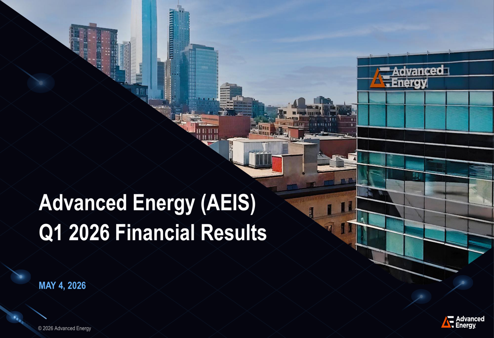 Advanced Energy Stock Price Today | NASDAQ: AEIS Live - Investing.com