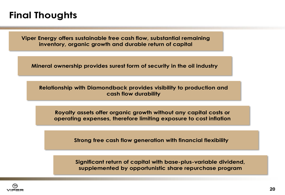 Viper Energy Q1 2026 slides: record production drives 171% earnings ...
