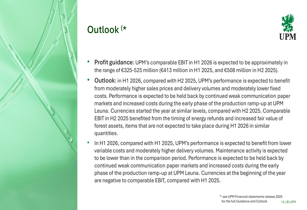 UPM Q4 2025 slides: Strategic transformation drives positive finish ...