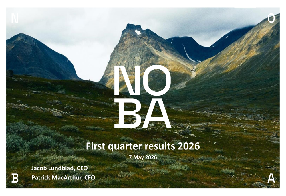 NOBA Bank Group AB Stock Price Today | ST: NOBA Live - Investing.com