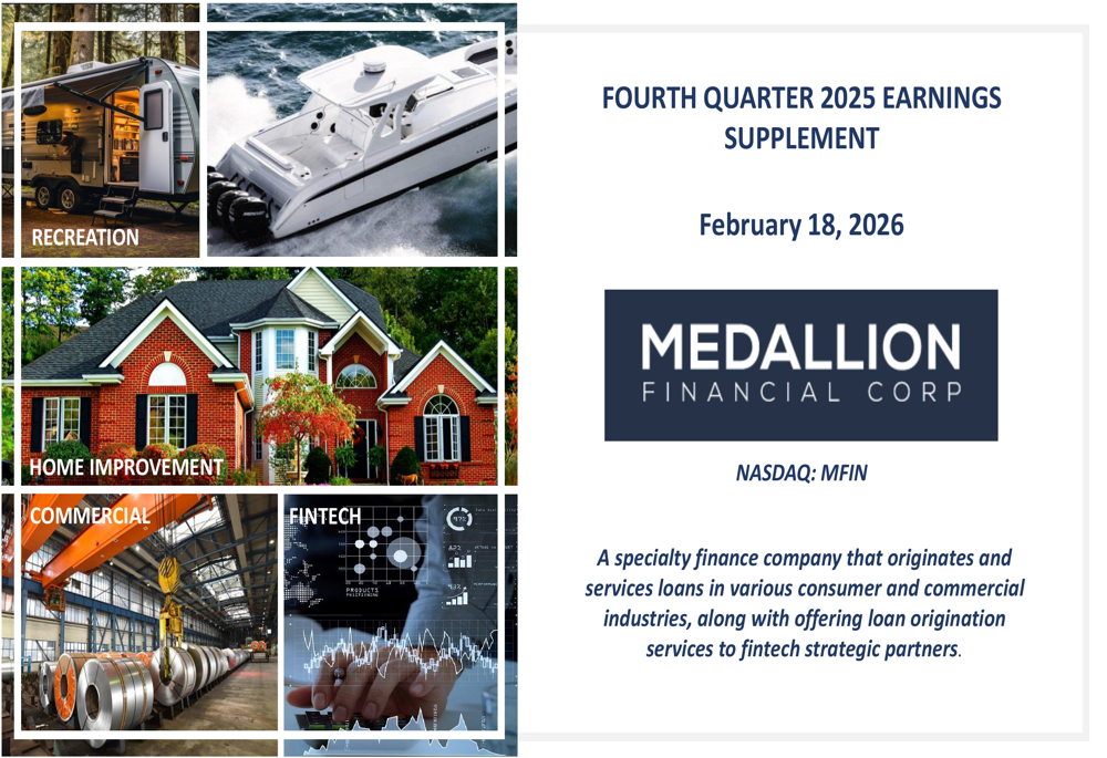 Medallion Stock Price Today | NASDAQ: MFIN Live - Investing.com