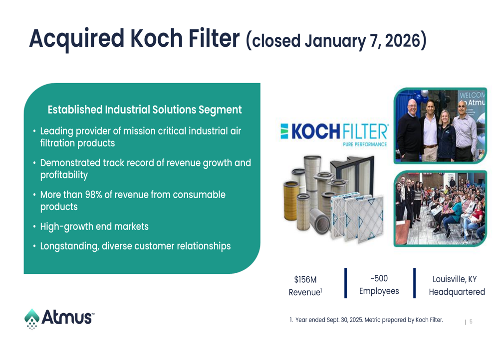 Atmus Q4 2025 presentation: Strong results and Koch Filter acquisition ...