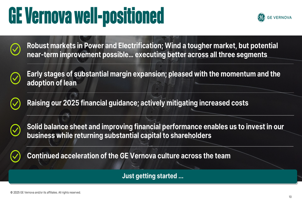 GE Vernova Q2 2025 slides: Revenue growth and margin expansion drive ...