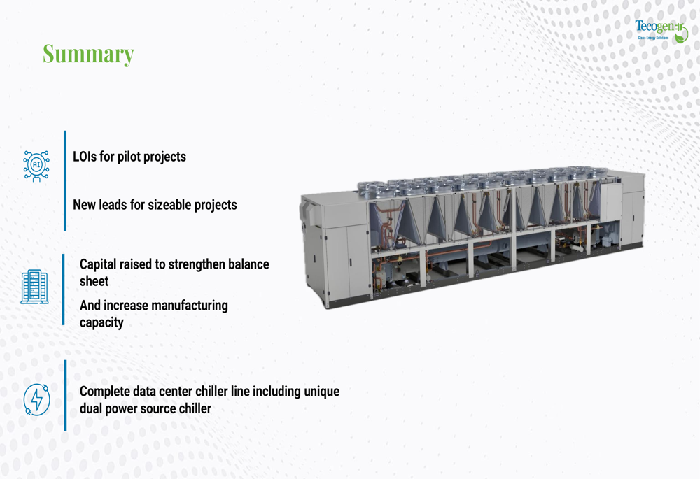 Tecogen Q3 2025 slides: Revenue up 28% as company positions for data ...