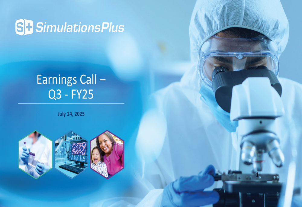 Simulations Plus Stock Price Today | NASDAQ: SLP Live - Investing.com