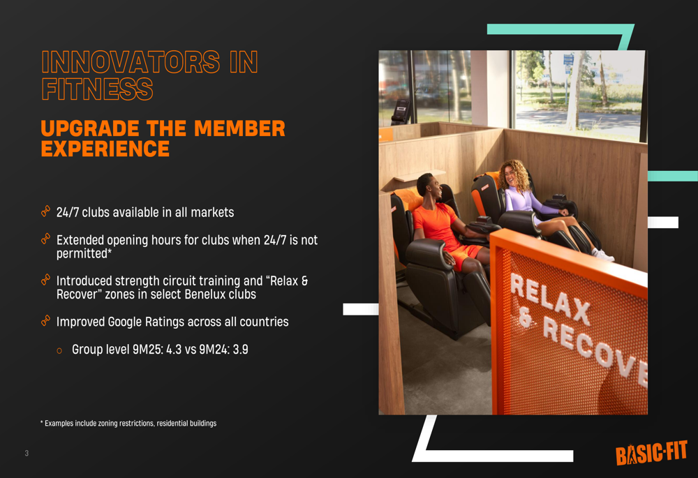 Basic-Fit Q3 2025 slides: membership growth accelerates as revenue ...