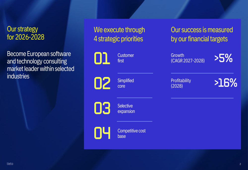 TietoEVRY Q1 2026 slides: profitability surges despite revenue decline ...