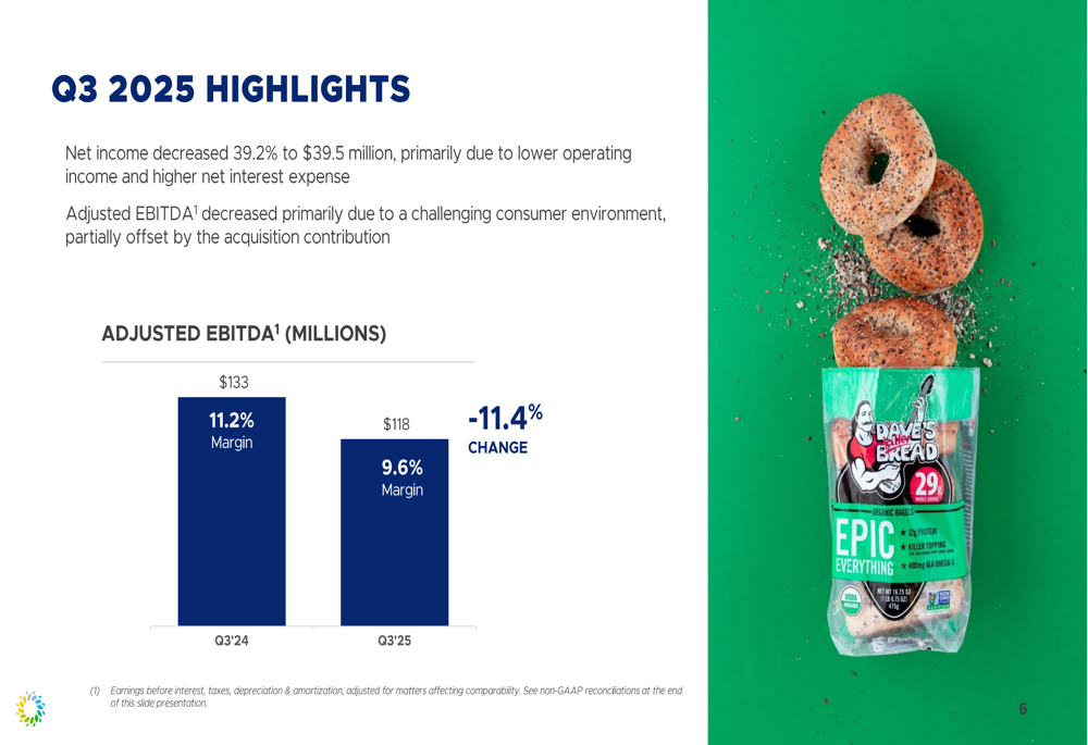 Flowers Foods Q3 2025 slides: sales up 3%, margins compressed amid challenging market By ...