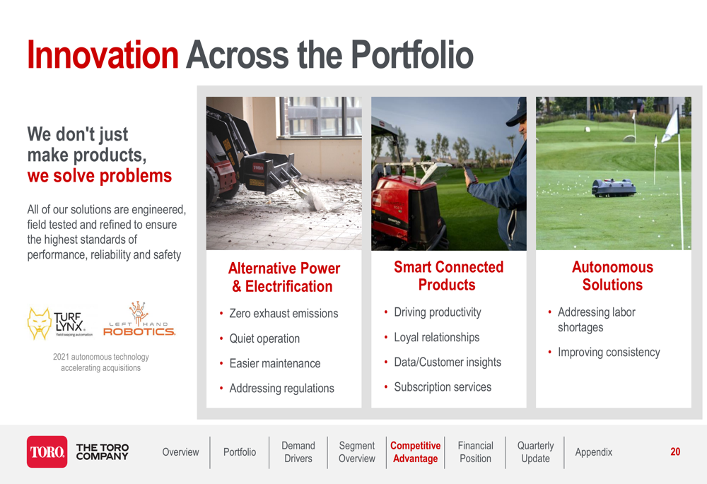 Toro Q4 2025 slides: Professional segment strength drives earnings beat ...