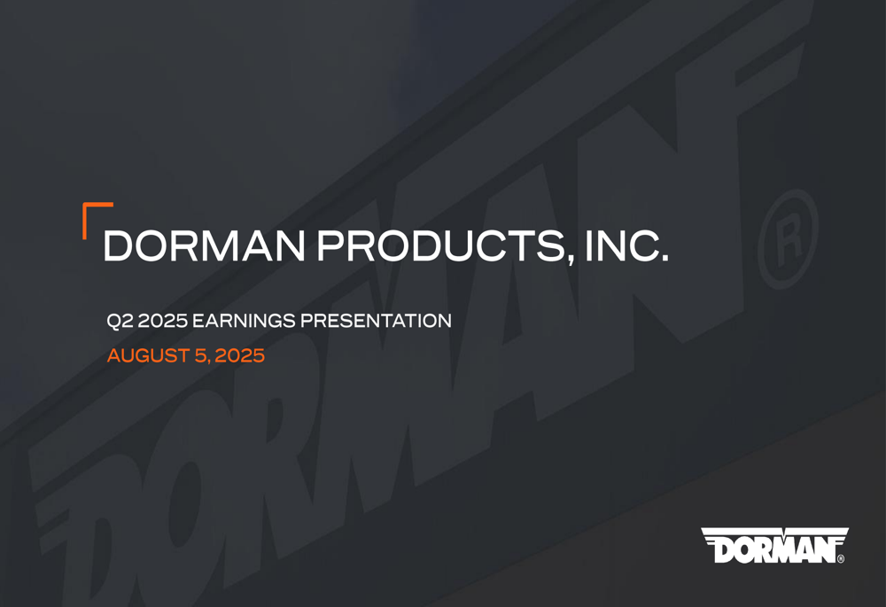 Dorman Stock Price Today | NASDAQ: DORM Live - Investing.com