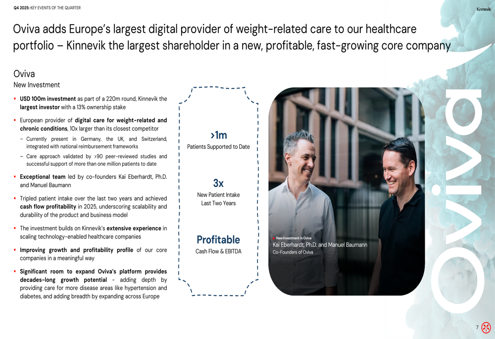 Kinnevik Q4 2025 slides: NAV down 4% despite 34% portfolio company ...