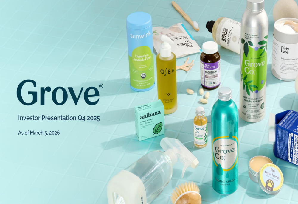 Grove Collaborative Holdings Inc Stock Price Today | NYSE: GROV Live ...