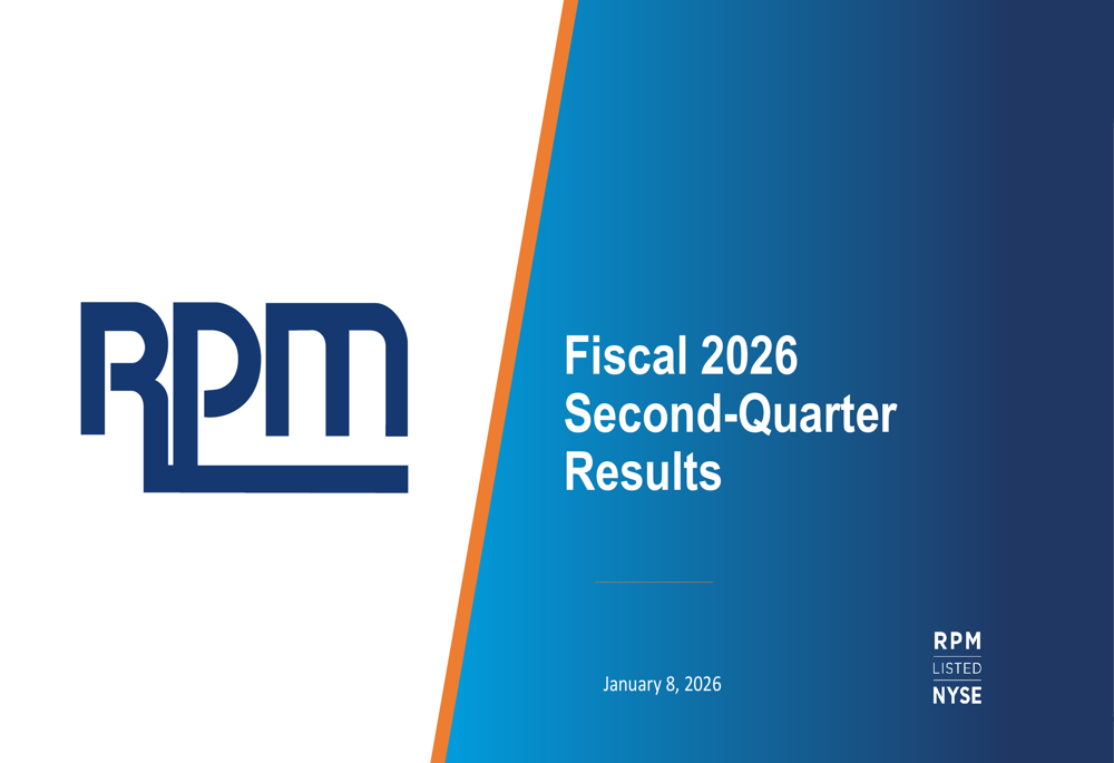RPM Stock Price Today | NYSE: RPM Live - Investing.com