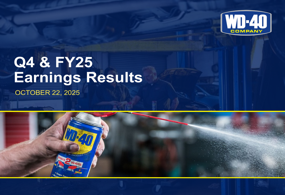WD-40 Stock Price Today | NASDAQ: WDFC Live - Investing.com