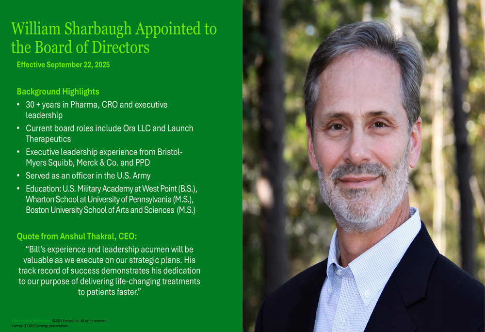 Fortrea Q3 2025 slides: Strategic initiatives drive stock surge despite ...