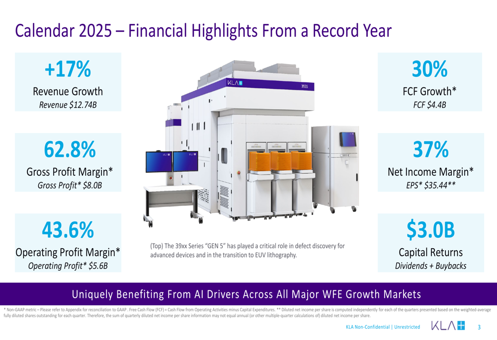 KLA Q2 2026 slides: 17% revenue growth, AI demand drives strong ...