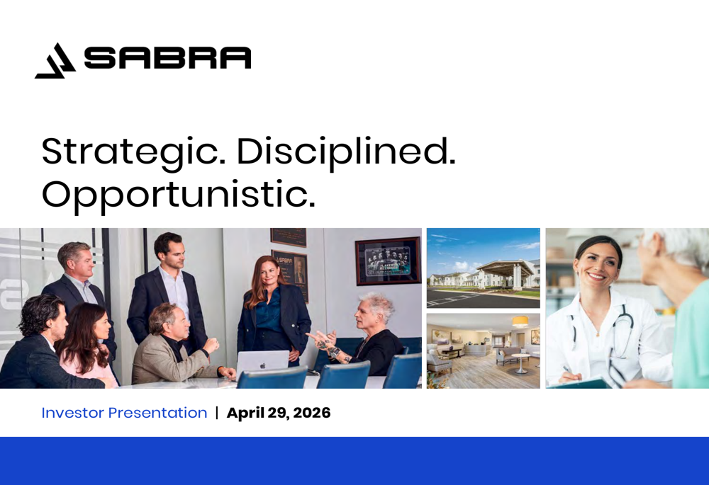 Sabra Stock Price Today | NASDAQ: SBRA Live - Investing.com