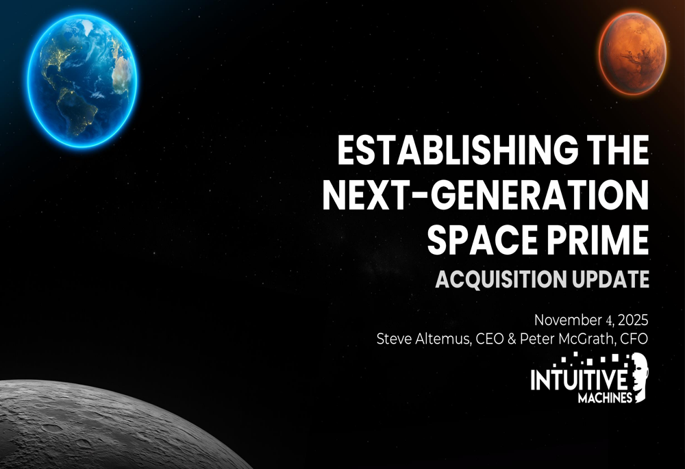 Intuitive Machines Inc Stock Price Today | NASDAQ: LUNR Live ...