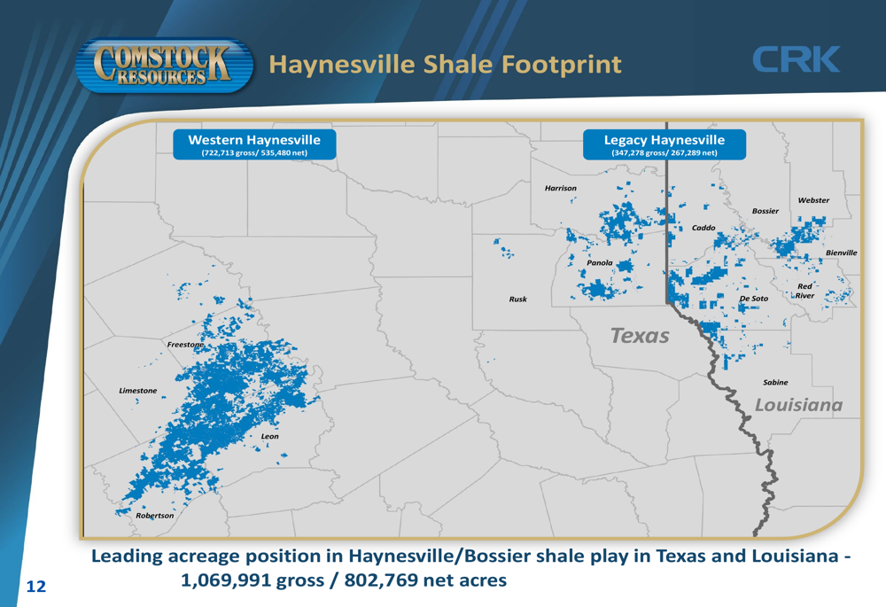 Comstock Resources Q4 2025 slides: Western Haynesville focus fuels ...