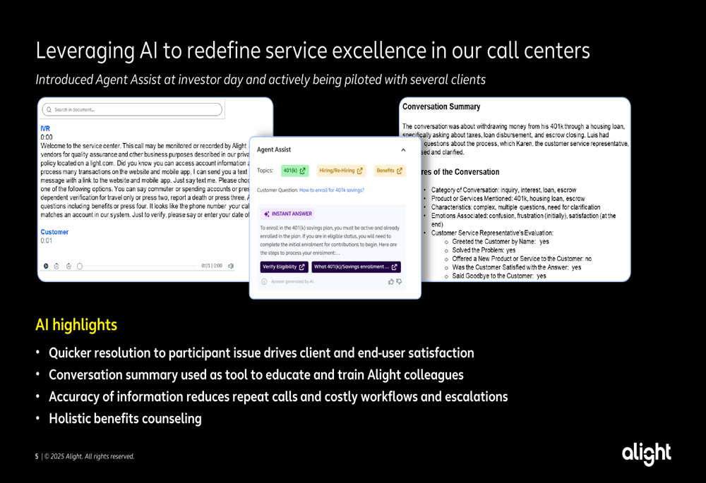 Alight Q3 2025 slides: Margins expand despite revenue contraction By ...