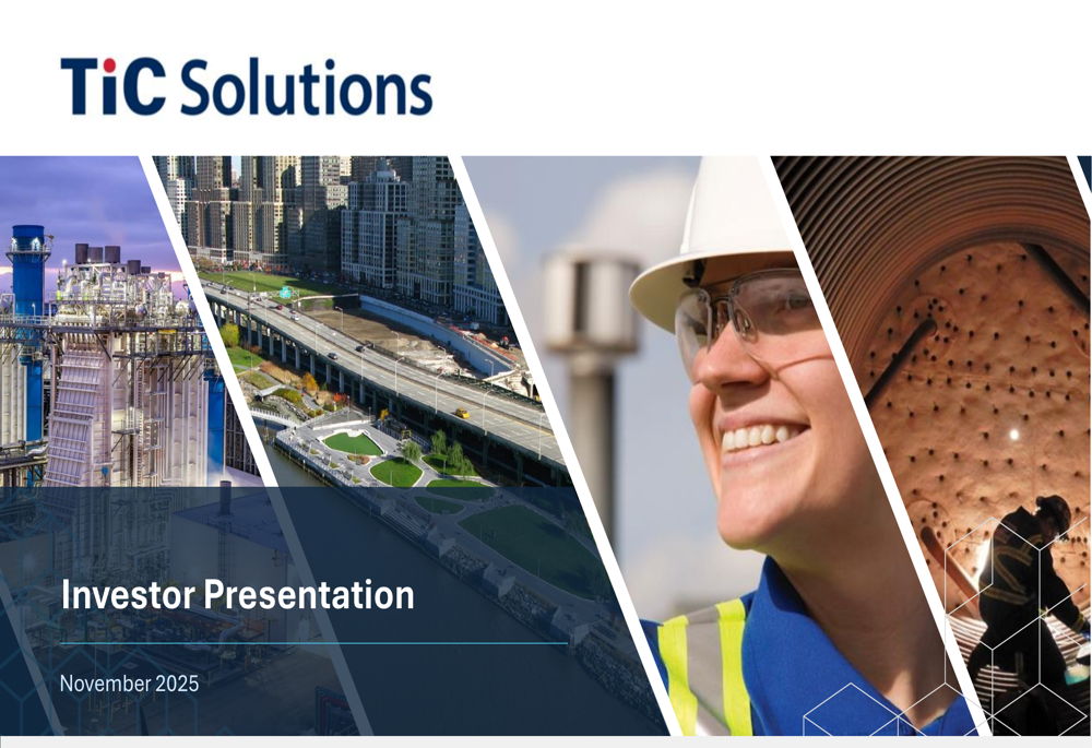 TIC Solutions Inc Stock Price Today | NYSE: TIC Live - Investing.com